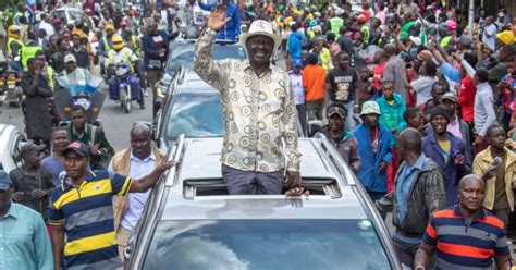 Raila Odinga Asema Maisha Yake Yamo Hatarini Kutokana Na Maandamano Ya