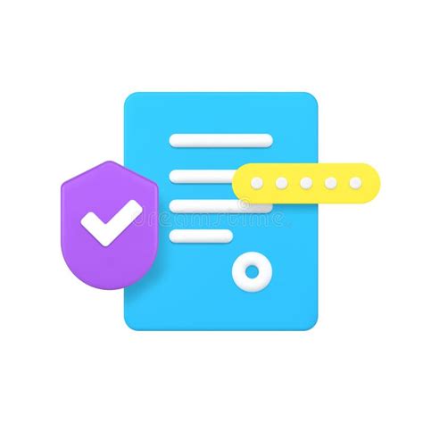 Document Information Protection Business Confidential Privacy Check D