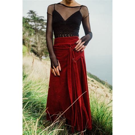 Mars Cord Skirt Solai Wolf And Badger