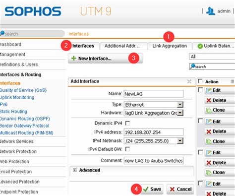 sg330 and aruba2930f management networking logging and reporting
