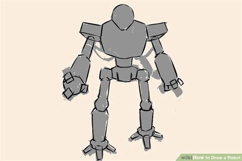 Ways To Draw A Robot WikiHow