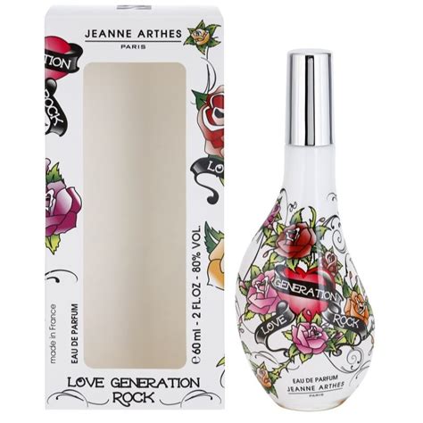 Jeanne Arthes Love Generation Rock Eau De Parfum Per Donna 60 Ml