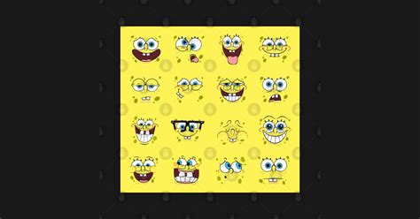 Spongebob Expressions Spongebob T Shirt Teepublic