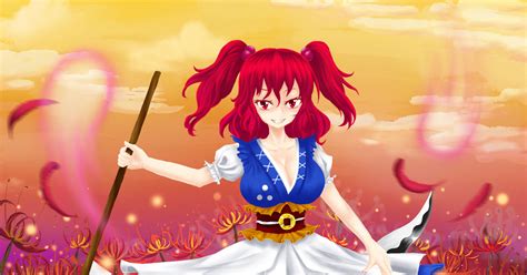 東方花映塚 三途の水先案内人 千仪tokinoのイラスト Pixiv