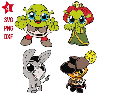 Shrek Baby Svg Shrek Baby Png Shrek Baby Dxf Shrek Svg Ogre Svg