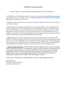 Quick Start Guide John Schember
