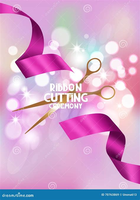 Ribbon Cutting Ceremony Vector Illustration 50616744