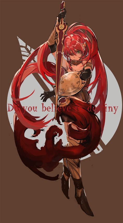 Rwby Pyrrha Nikos Pyrrha ピュラ Pixiv イラスト キャラクターデザイン 人外 イラスト