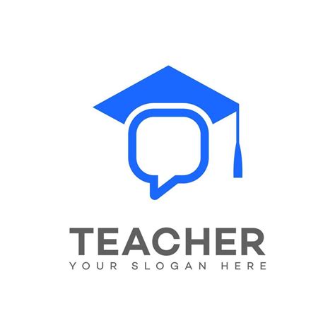 Teacher Logo Icon Brand Identity Sign Symbol Template 41041349 Vector