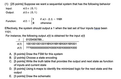 Solved Input Xt∈ 01 Output Zt∈ 01 Function