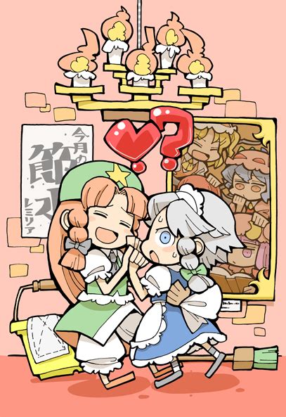 Remilia Scarlet Flandre Scarlet Izayoi Sakuya Patchouli Knowledge