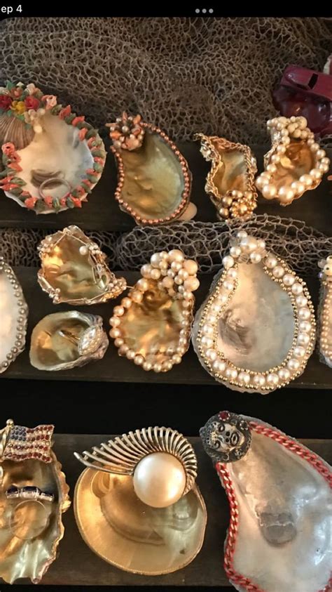 Pin By Jana B Stewart On Shell Art In 2024 Oyster Shell Crafts