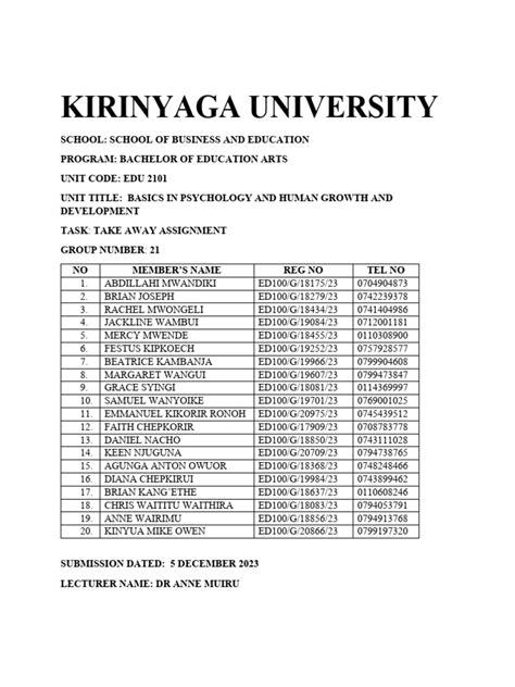Kirinyaga University Take Away Cat Pdf Senses Perception
