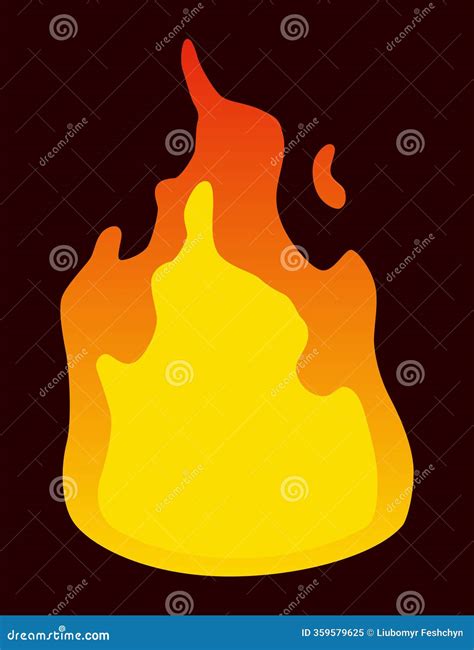 Fire Animation Sprites Animation For Game Or Cartoon Vector