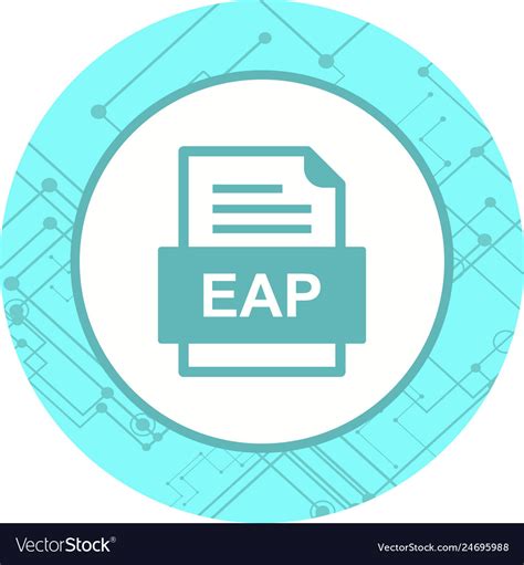 Eap File Document Icon Royalty Free Vector Image