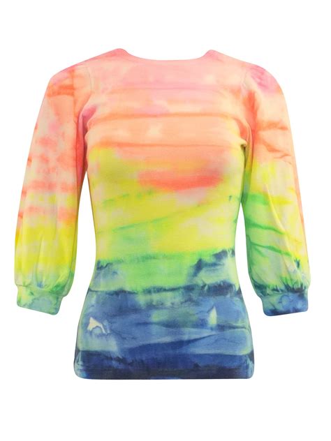 Hard Tail Bella Puff Sleeve Tee Tops Pinkorchidfashion