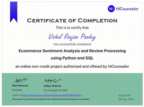 vishal ranjan pandey on linkedin opportunity project python sql