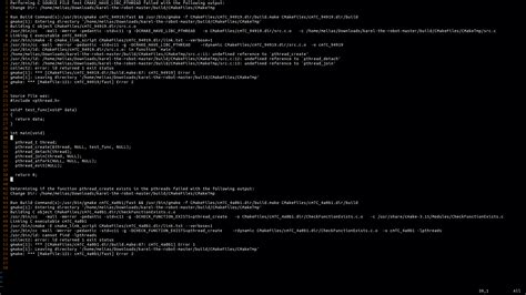 i can t compile c program from source r solusproject