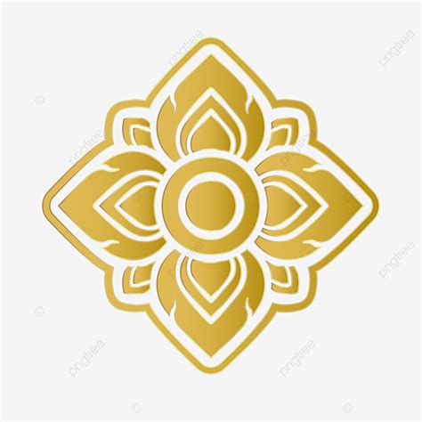 รูปลายไทย Png Thairetro แบบแผน ยักษ์ภาพ Png และ เวกเตอร์ สำหรับการ