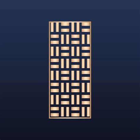 Premium Vector Laser Cut Islamic Pattern Laser Cut Decorative Panel