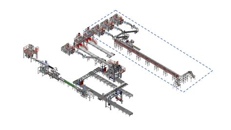 Complete 4 Line Packaging Plant For Sugar Mf Tecno