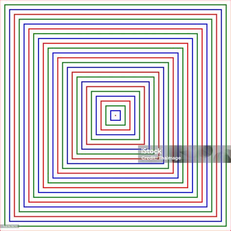 白い背景にカラフルな四角い線の布パターンベクター画像 ます目のベクターアート素材や画像を多数ご用意 ます目 まっすぐ