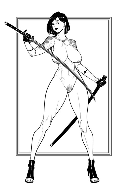 Rule 34 1girls Abs Arashi Kurayami Oc Armed Asian Athletic Female