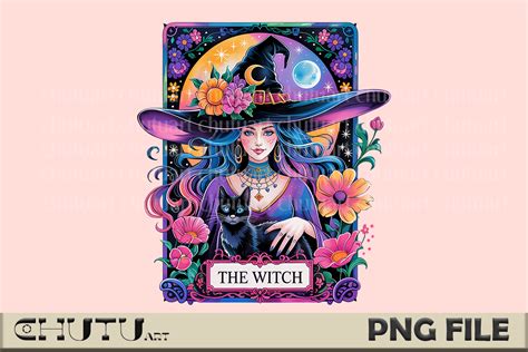 The Witch Mystical Gothic Png Graphic By Chutu Art · Creative Fabrica