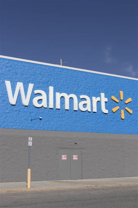 Walmart Discount Retailer Walmart Offers Goods In Local Stores On The