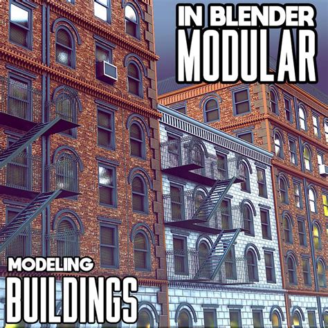 Blender Building Tutorial Create Modular Buildings