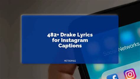 Updated Song Lyrics Captions 482 Drake Lyrics For Instagram