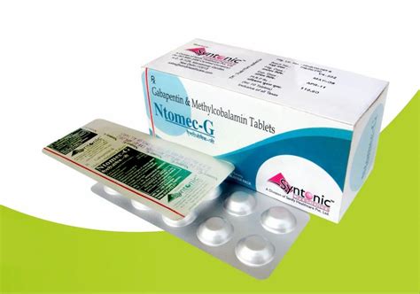 Gabapentin 300 Mg Mecobalamin 500 Mcg Tablet 10x10 Alu Alu