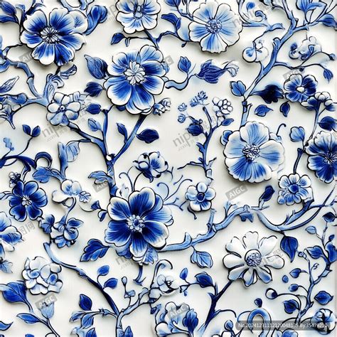 Ai创作图青花瓦素材花型 陶瓷花片青花瓷 青花瓷贴图 青花瓷装饰墙面 青花瓷装饰墙 青花瓷蓝花瓷 青花花卉纹瓷砖 青花加金花卉纹瓷砖 青花瓷墙面装饰 中式蓝花 瓷砖瓷器青花瓷花纹 青花折枝花卉