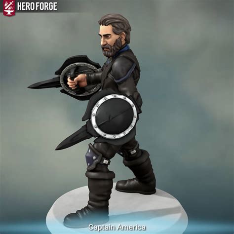 Heroforge Captain America Wakandan By Tomferidoofarthers On Deviantart