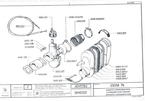 Manual despiece de Montesa cota Clásicas Legendarias