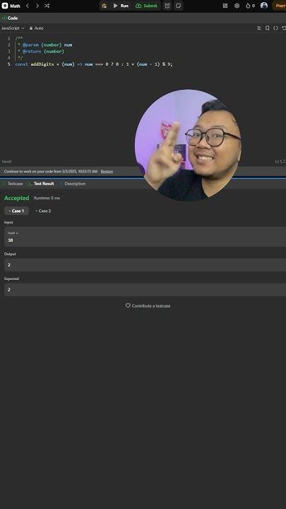 Leetcode Add Digits Youtube