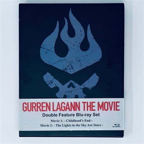Aniplex Media Gurren Lagann The Movie Double Feature Bluray Disc