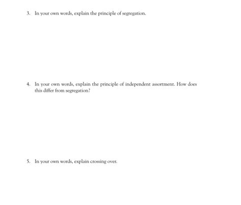 Solved 1 Draw A Simple Model Of Mitosis This Should Still