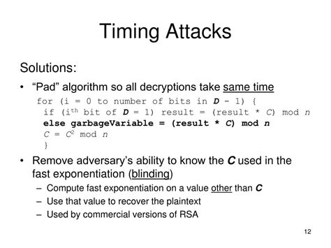 ppt attacks on the rsa algorithm powerpoint presentation free