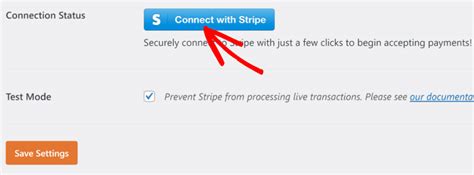how to enable stripe test mode in wordpress [without code]