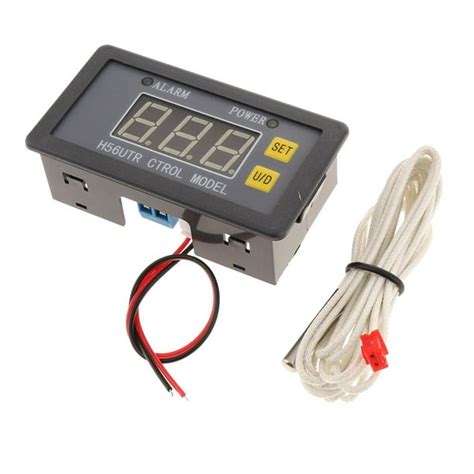 Termostato Led Digital Termómetro De Control De Temperatura Interruptor