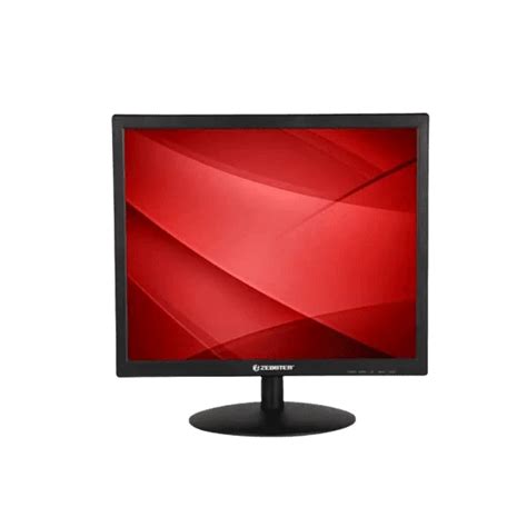 Flat Zebronics Monitor 17 Zeb Vs17hd Led With Hdmi And Vga Desk Mount At