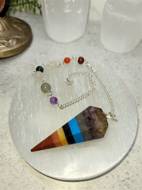 Chakra Pendulum — Starseed Crystal Online Crystal And Wellness Shop