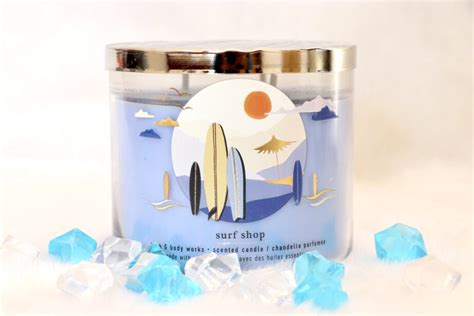 Bath And Body Works Surf Shop 3 Wick Candle Review