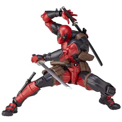 Revoltech Deadpool Revealed Spider Man And Venom Teased The Toyark