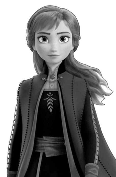 Anna Frozen Pencil Drawing