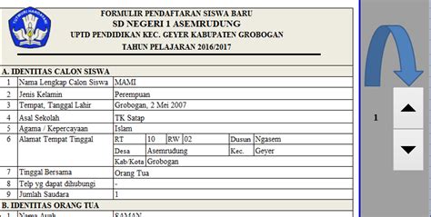 Aplikasi PPDB Excel Untuk Kegiatan Peneriamaan Peserta Didik Baru Biologizone