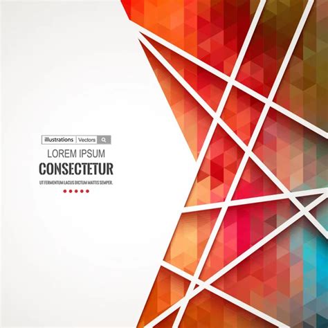 Abstract Geometric Background With Polygons Stock Vector By ©tatkuptsova 70384641