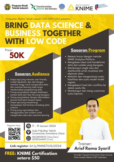 Arief Rama Syarif On Linkedin Knimedsindonesia Dataanalytics