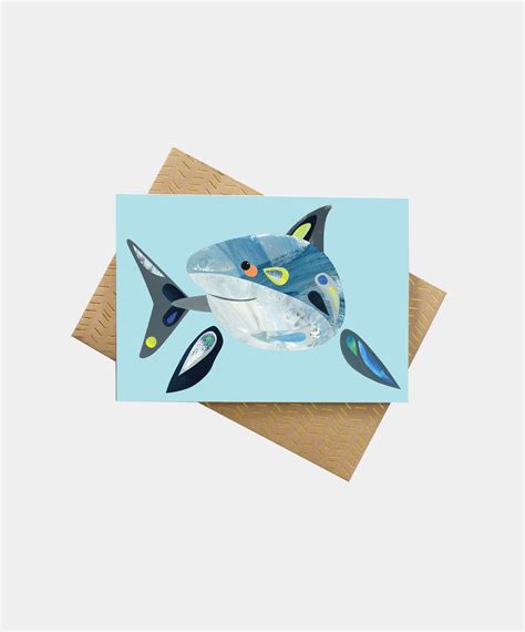 Great White Shark Greeting Card Pete Cromer